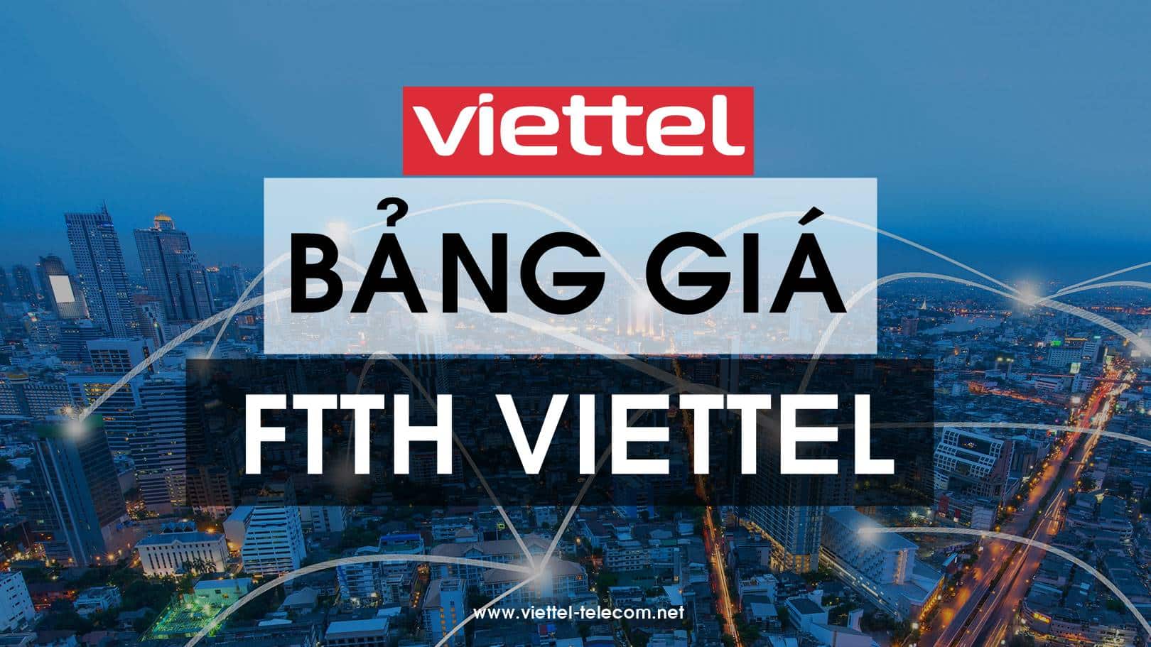 Bảng giá gói Internet cáp quang doanh nghiệp - FTTH Viettel – Tháng 2/2026