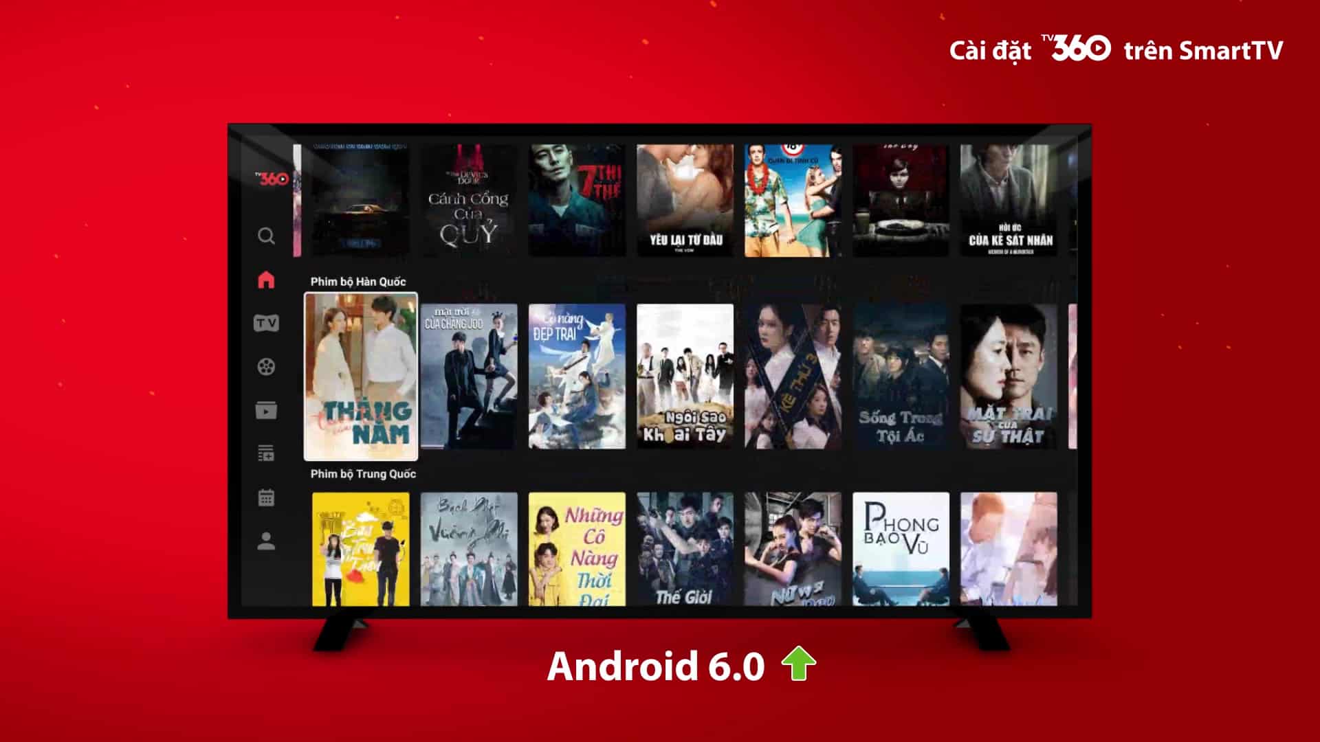 Hương dẫn cài đặt ứng dụng TV360 trên tivi thông minh - Smart TV